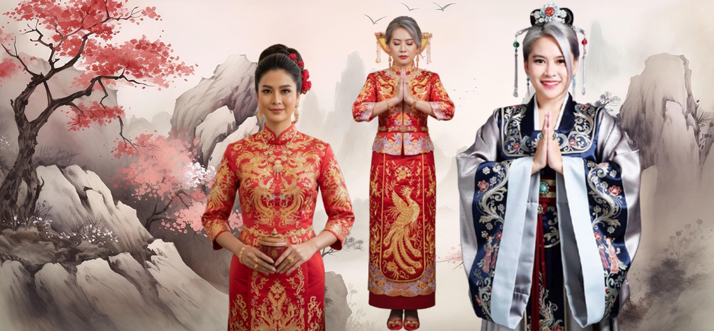 Chinese Wedding Dress Alteration - Mallika Thaidress : Thailand’s ...